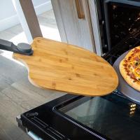 China 14X16Inch Custom Size Home Made Bamboo Foldable Paddle Pizza Peel All-Season Friendly for sale