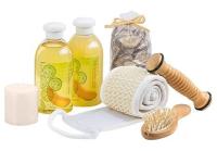 China Silk-screen Printed Wooden Massage Reflexology Kit for Body Relaxation Rejuvenation for sale