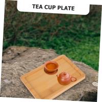 China Living Room Decor Custom 4pcs Wooden Pallet Trays for Food Serve and Display Trays for sale