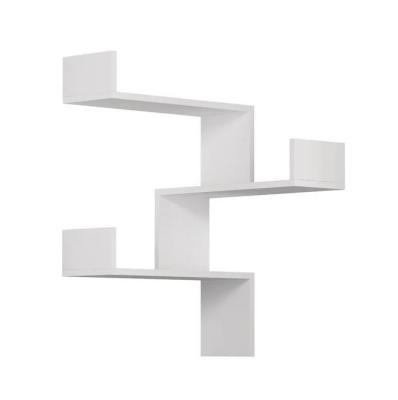 China Adjustable Wooden Wall Shelf for Custom Logo Size Decorative Modern Home Furniture for sale