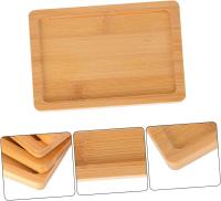 China Living Room Decor Custom 4pcs Wooden Pallet Trays for Food Serve and Display Trays for sale