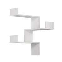 China Adjustable Wooden Wall Shelf for Custom Logo Size Decorative Modern Home Furniture for sale