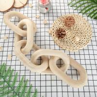 China Modern Farmhouse Room Decor Decorative Wood Chain Link for Indoor and Outdoor Spaces for sale