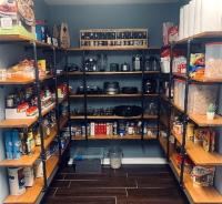 China Wooden Industrial Wall Mount Iron Pipe Shelf for DIY Open Office Room Kitchen Bookshelf for sale