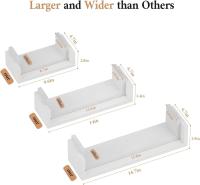 China NO Folded Floating Shelves in Modern Stylish Design for Storing and Displaying Images for sale