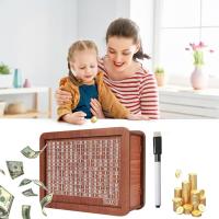 China OEM/ODM Acceptable Wooden Cash Savings Money Saver with Natural Color and Standards for sale