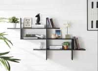 China Houseplants Decor Customized Storage Two-Tier Wall Shelf for Living Room Furniture for sale