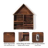 China Upgrade Your Entryway Decor with Our BAMBOO Wall Mount Key and Mail Holder 41x13.5x2cm for sale