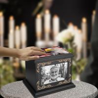 China Unique Photo Frame Cremation Urns for Human Ashes Printing Silk-screen Printing for sale