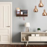 China Modern Mail Organizer for Home Entryway Decor Multifunctional Wall Mounted Key Racks for sale