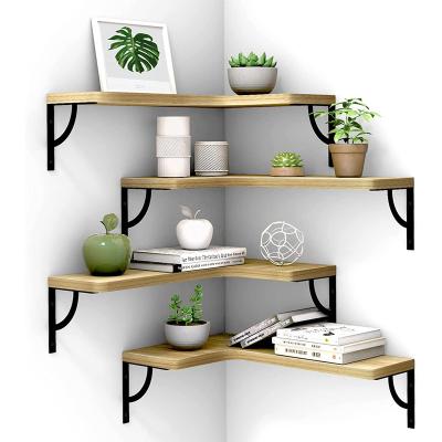 China Custom Heavy Duty Rustic Iron Metal Scaffold Shelf Bracket for DIY Storage Solutions for sale