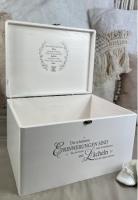 China Africa Regional Feature Custom Logo Memory Wooden Box for Love Theme Collection for sale