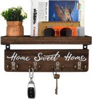 China As your request Kitchen Corner Organizer Wall Mounted Type Rustic Wood Bracket Heavy Duty for sale