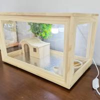 China Other Gift Craft Popular 50X30X30Cm Hamster Cage And Habitat Playground Rutin Chicken Feeding Box for sale
