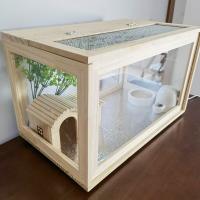 China Other Gift Craft Popular 50X30X30Cm Hamster Cage And Habitat Playground Rutin Chicken Feeding Box for sale