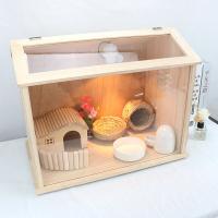 China 23.6''X11.8''X15.7'' Visible Hamster Cage for Gift Craft Customized Logo Acceptable for sale