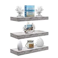 China Wooden Wall Crystal Shelves Storage Holders Racks for Displaying Wine and Plants for sale