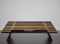 China Wooden Walnut Laptop Stand Customized Logo Wood Handcrafted Laptop Riser and Holder for sale