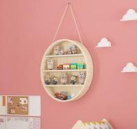 China 2-Tier Floating Wall Mounted Rustic Wood Shelves for Modern Brass Home Furniture for sale