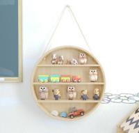 China 2-Tier Floating Wall Mounted Rustic Wood Shelves for Modern Brass Home Furniture for sale