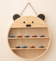 China 2-Tier Floating Wall Mounted Rustic Wood Shelves for Modern Brass Home Furniture for sale