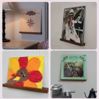 China Wall Mount Vinyl Record Display Shelf NO Folded Function for Space Saving and Storage for sale