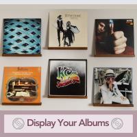 China Wall Mount Vinyl Record Display Shelf NO Folded Function for Space Saving and Storage for sale