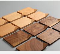 China 10X0.9cm Custom Sublimation Coasters For Drink Round Bamboo Wood Coaster Mats Pads for sale