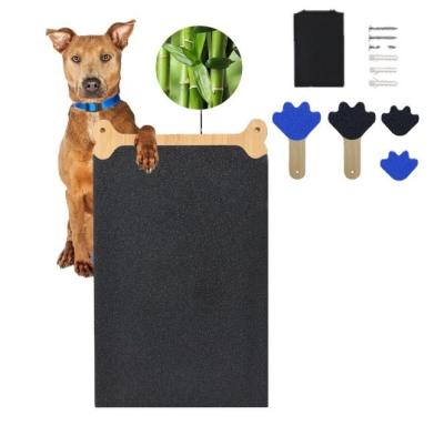 China Wooden Dog Nail Scratch Pad Advantageous High Quantity Wood Scratch Board for Dogs for sale