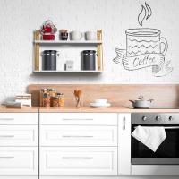 China Home Furniture 2-Tier Modern Rustic Floating Wall Shelves with Wall Mounting Design for sale