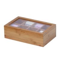 China Organize Your Tea Collection with this Serviceable Bamboo Painted Japanese Tea Box for sale