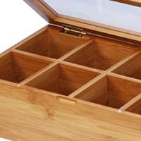 China Organize Your Tea Collection with this Serviceable Bamboo Painted Japanese Tea Box for sale
