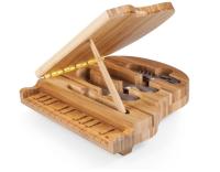 China BAMBOO Cheese Board Knife Set Sleek Design for Chopping Blocks and Charcuterie Boards for sale