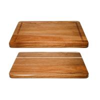 China Laser Engrave Printing Olive Acacia Wood Chopping Board for Meat Slicing and Chopping for sale