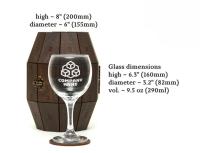 China Customized Logo Acceptable Wooden Barrel with Personalized Engraving Corporate Gifts for sale