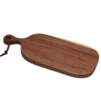 China 13 Inch Round Wooden Pizza Tray with Contracted Wind Design and Eco-friendly Material for sale