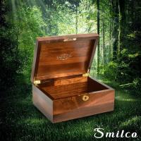 China Silk-Screen Printed Acacia Wood Box for Recipes and Keepsakes Custom Order Accepted for sale