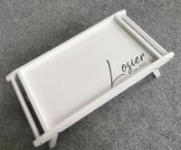 China Rectangle Breakfast in Bed Tray with Folding Legs Save Space and Enjoy Personalized Snacks for sale
