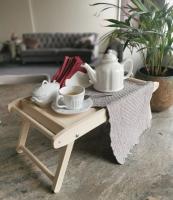 China Rectangle Breakfast in Bed Tray with Folding Legs Save Space and Enjoy Personalized Snacks for sale