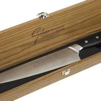 China Wooden Knife Box Handmade Custom Knife Rectangular Solid Wood Wine Bottle Box For Kitchen for sale