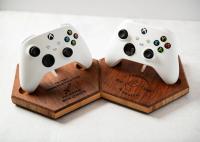 China Adjustable Gamer Stand The Ideal Combination of Bamboo and Acrylic for Optimal Gaming for sale