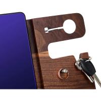 China Custom Size Cell Phone Holder and Key Holder Craft for Multi-Functional Nightstand for sale