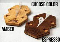 China Adjustable Gamer Stand The Ideal Combination of Bamboo and Acrylic for Optimal Gaming for sale