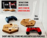 China Adjustable Gamer Stand The Ideal Combination of Bamboo and Acrylic for Optimal Gaming for sale