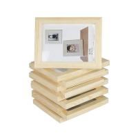 China Custom European Style Wooden Picture Frames with Burned Decorative Frame No Metal Type for sale