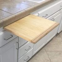 China Versatile BSCI LFGB 8 Different Sizes Bamboo Pull-Out Cutting Board for Various Needs for sale