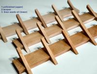 China Stylish and Sustainable Bathroom Organization with this Wooden Wall Mounted Coat Rack for sale
