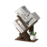 China Shelf Installation Type Standing Type for Books Magazines CDs Wooden Storage Shelves for sale