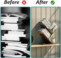 China Shelf Installation Type Standing Type for Books Magazines CDs Wooden Storage Shelves for sale