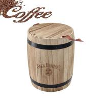 China Wooden Barrel in Plain Color or Customized Color for Package and Customized Bar Decor for sale